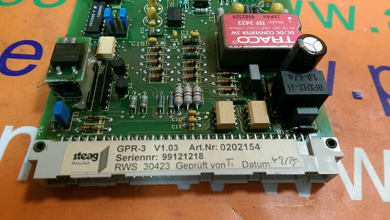 STEAG V1.03 ART.Nr:0202154 SERIENNR:99121218 GPR-3 - 裕益科技自動化設備可程式編碼器PLC ...