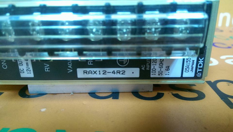 TDK POWER SUPPLY RAX12-4R2 - 裕益科技自動化設備可程式編碼器PLC分散式控制系統DCS