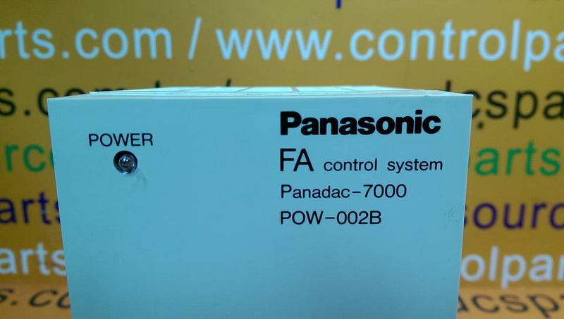 Panasonic FA CONTROL SYSTEM PANADAC-7000 POW-002B - 裕益科技自動化設備可程式編碼器PLC ...