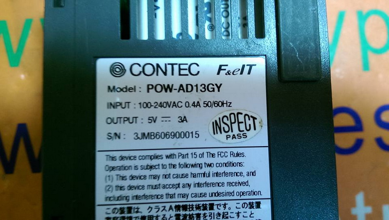 CONTEC F&eIT POWER SUPPLY POW-AD13GY - 裕益科技自動化設備可程式編碼器PLC分散式控制系統DCS