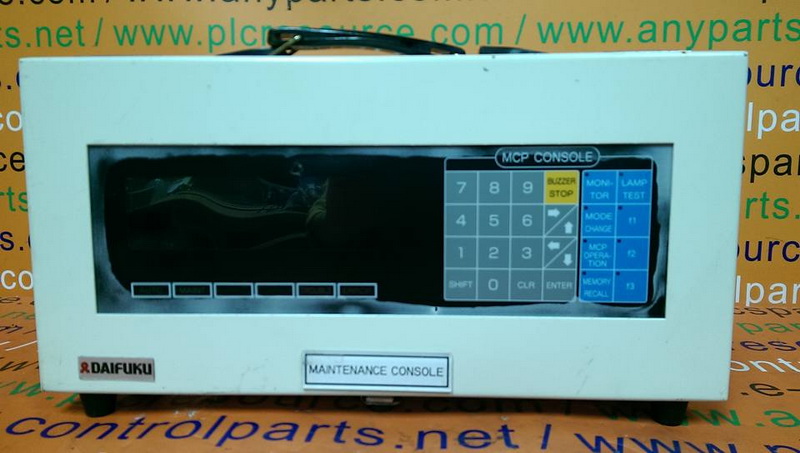 DAIFUKU MCP CONSOLE OPC-2503D - PLC DCS SERVO Control MOTOR POWER ...
