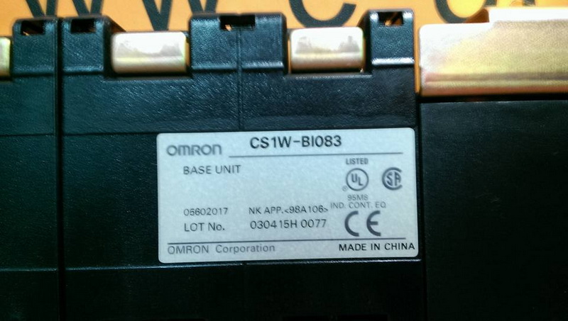 OMRON BASE UNIT CS1W-BI083 - 裕益科技自動化設備可程式編碼器PLC分散式控制系統DCS