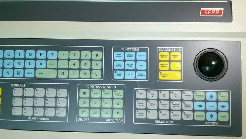 ABB OPERATION KEYBOARD SEPR GESA,s.r.1. - PLC DCS SERVO Control MOTOR ...