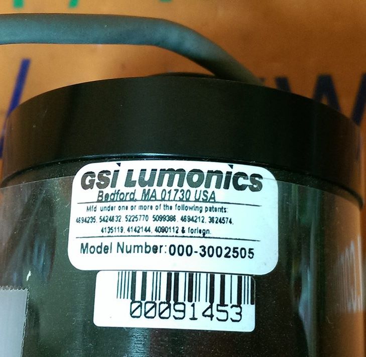 GSI LUMONICS 000-3002505 LASER REFRACTIVE LENS - 裕益科技自動化設備可程式編碼器PLC分散式 ...