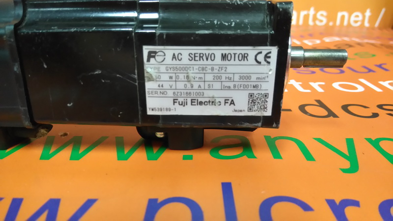 FUJI AC SERVO MOTOR GYS500DC1-C8C-B-ZF2 - PLC DCS SERVO Control MOTOR ...