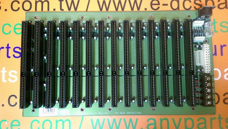 ADVANTECH PCA-6114 REV.A1 PC-BUS BACKPLANE - PLC DCS SERVO Control ...