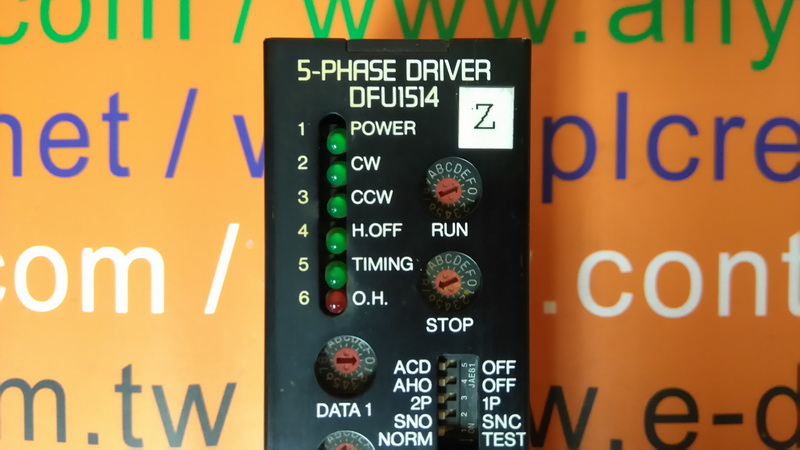 VEXTA 5-PHASE DRIVER DFU1514 - PLC DCS SERVO Control MOTOR POWER SUPPLY ...