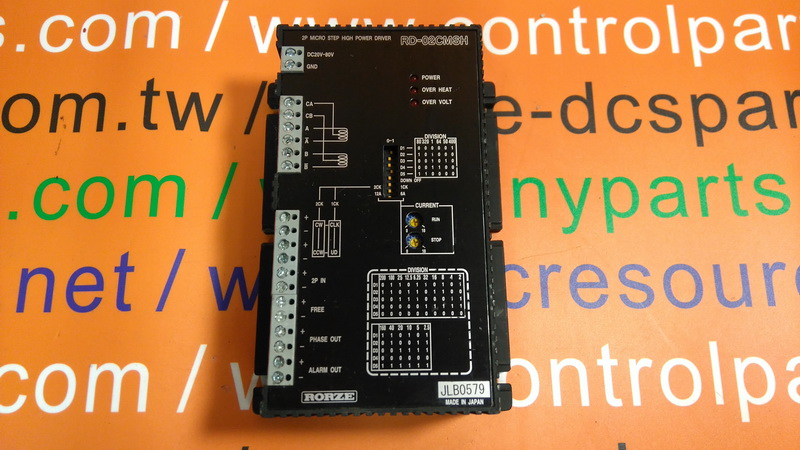 RORZE RD-02CMSH 2P MICRO STEP HIGH POWER DRIVER - 裕益科技自動化設備可程式編碼器PLC分散式 ...