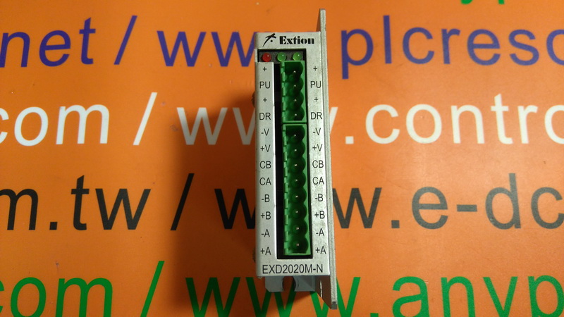 Extion 2PHASE STEPPING DRIVER EXD2020M-N - 裕益科技自動化設備可程式編碼器PLC分散式控制系統DCS