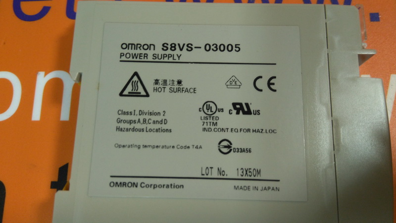 OMRON power supply S8VS-03005 - 裕益科技自動化設備可程式編碼器PLC分散式控制系統DCS