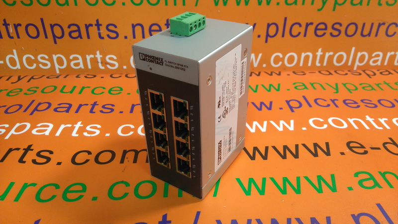 PHOENIX CONTACT FL SWITCH SFNB 8TX Ord No-2891002 - PLC DCS SERVO ...