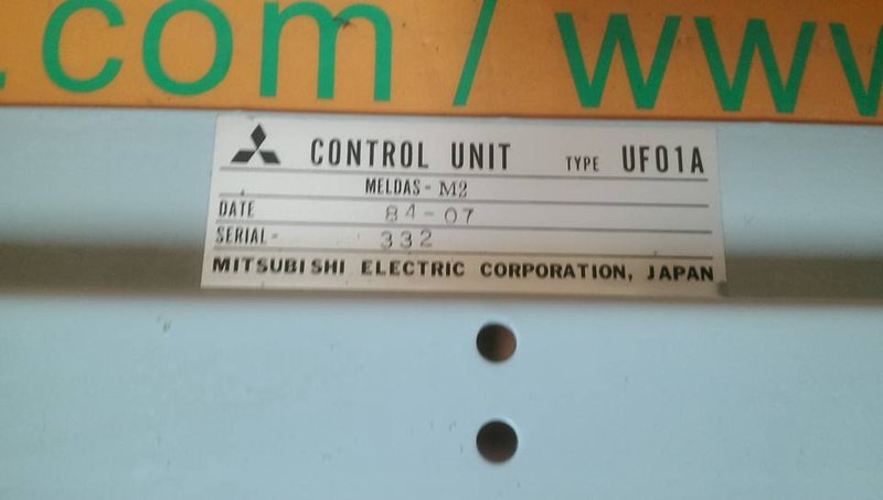 MITSUBISHI CONTROL UNIT MELDAS-M2 UF01A - PLC DCS SERVO Control MOTOR ...