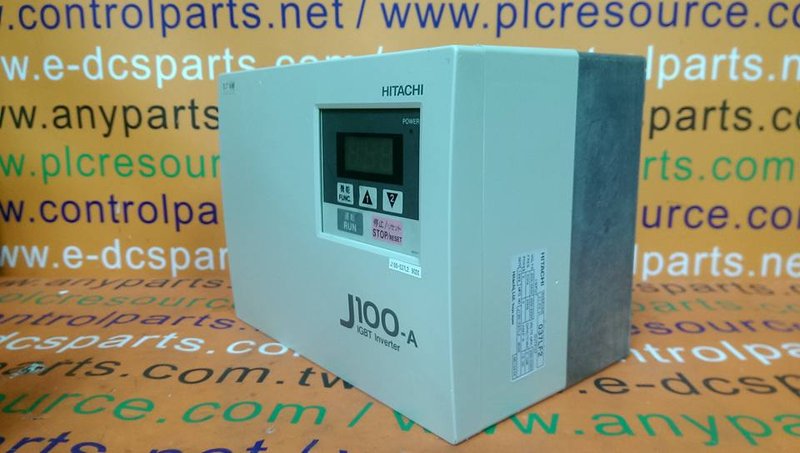 HITACHI J100-A IGBT INVERTER J100-037LF2 - 裕益科技自動化設備可程式編碼器PLC分散式控制系統DCS
