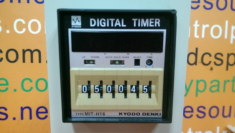 KYODO DENKI DIGITAL TIMER MIT-H16 - PLC DCS SERVO Control MOTOR POWER ...