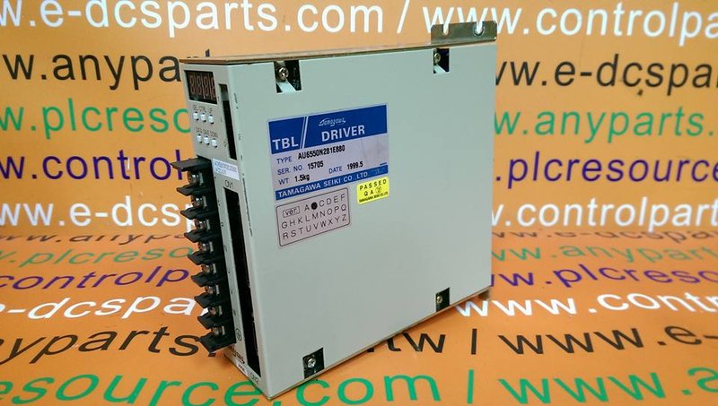 TAMAGAWA SERVO DRIVE AU6550N281E880 - 裕益科技自動化設備可程式編碼器PLC分散式控制系統DCS