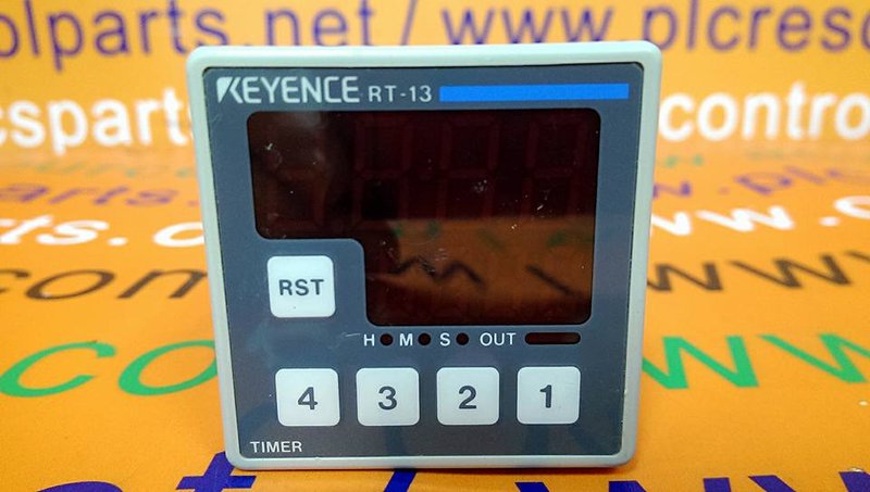 KEYENCE TIMER WITH HIGH VISIBILITY AND USABILITY RT-13 - PLC DCS SERVO ...