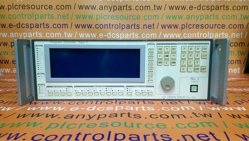 TOSHIN KOGYO PROGRAM CONTROLLER TYPE-V - 裕益科技自動化設備可程式編碼器PLC分散式控制系統DCS