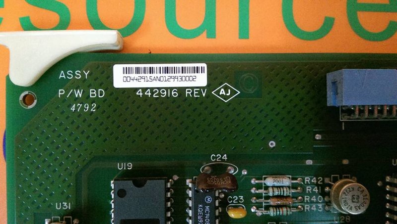 HP PCB BOARD ASSY NO.00442915AN0129930002 - PLC DCS SERVO Control MOTOR ...