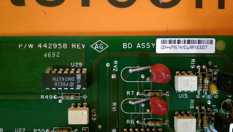 HP PCB BOARD ASSY NO.00442957AM0128930007 - 裕益科技自動化設備可程式編碼器PLC分散式控制系統DCS