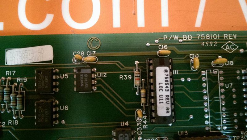 HP PCB BOARD ASSY NO.00758574AD111792-0001 - PLC DCS SERVO Control ...