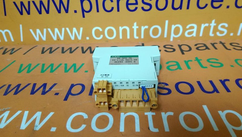 CKD CC-LINK VER 1.10 DC24V 0331 G AX-OPX-7G - PLC DCS SERVO Control ...