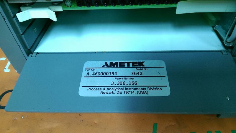 AMETEK PHOTOMETRIC ANALYZER A.460000194 - PLC DCS SERVO Control MOTOR ...