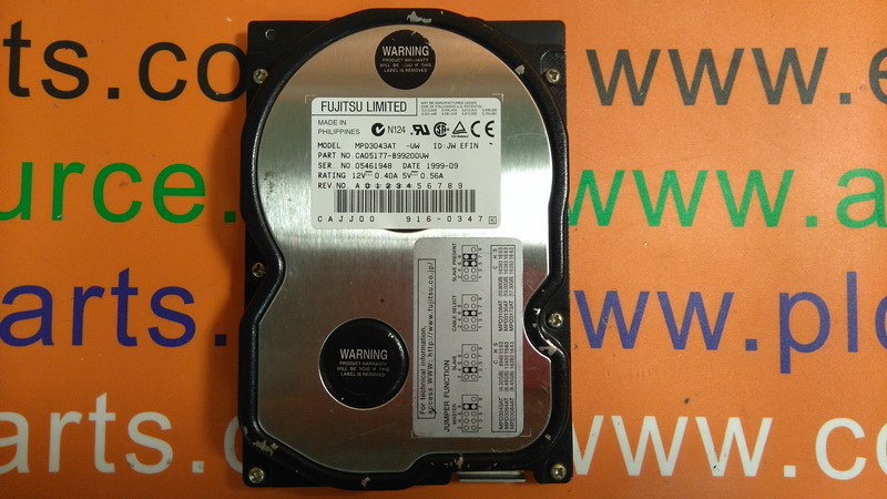 FUJITSU HARD DISK DRIVE IDJW EFIN MPD3043AT-UW - 裕益科技自動化設備可程式編碼器PLC分散式 ...