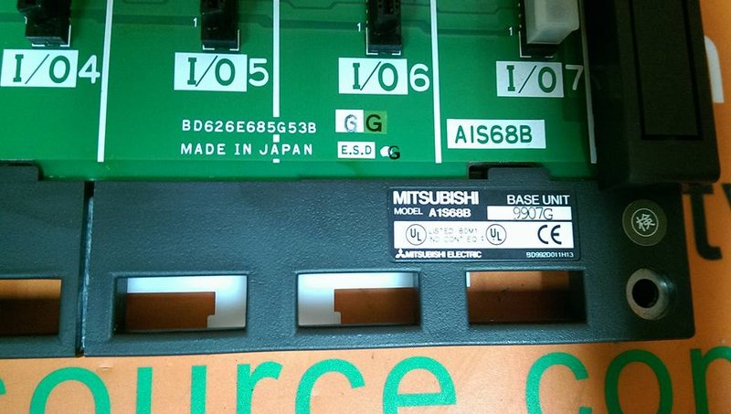 MITSUBISHI BASE UNIT A1S68B - 裕益科技自動化設備可程式編碼器PLC分散式控制系統DCS