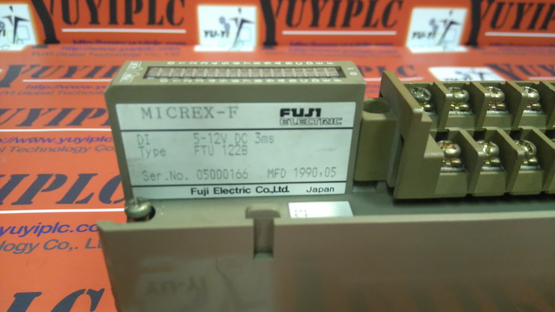 FUJI MICREX-F DI 5-12V DC 3ms FTU 122B - PLC DCS SERVO Control MOTOR ...