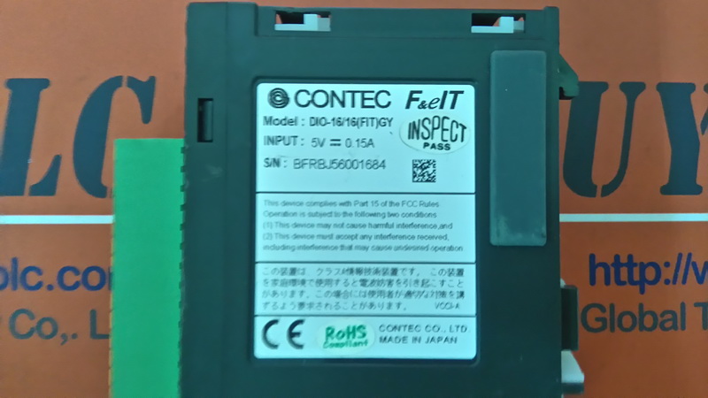 CONTEC DIO-16-16(FIT)GY - 裕益科技自動化設備可程式編碼器PLC分散式控制系統DCS