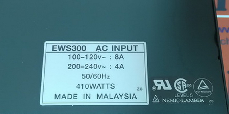 NEMIC-LAMBDA POWER SUPPLY EWS300 - 裕益科技自動化設備可程式編碼器PLC分散式控制系統DCS