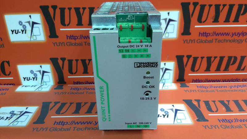 PHOENIX CONTACT QUINT-PS/1AC/24DC/10-2866763 - 裕益科技自動化設備可程式編碼器PLC分散式控制系統DCS
