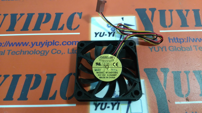 EVERFLOW DC FAN R126010BU - 裕益科技自動化設備可程式編碼器PLC分散式控制系統DCS