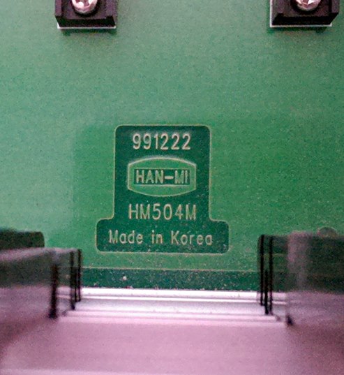 HANMI BACKPLANE HM504M - 裕益科技自動化設備可程式編碼器PLC分散式控制系統DCS