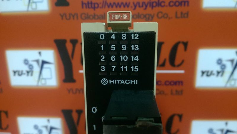 HITACHI RELAY OUT MODULE POM-RH - 裕益科技自動化設備可程式編碼器PLC分散式控制系統DCS