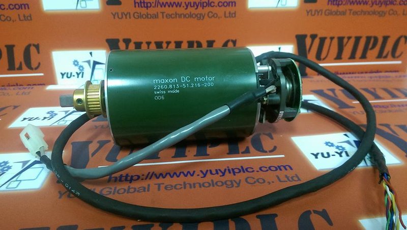 MAXON DC MOTOR W/OPTICAL INCODER 2260.813-51.216-200 - 裕益科技自動化設備可程式編碼器 ...