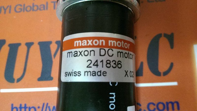 MAXON MAXON DC MOTOR 241836 - 裕益科技自動化設備可程式編碼器PLC分散式控制系統DCS