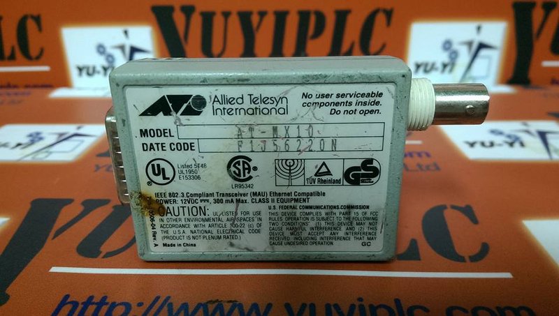 ALLIED TELESYN CENTRECOM MX10 IEEE 802.3 AT-MX10 - PLC DCS SERVO ...