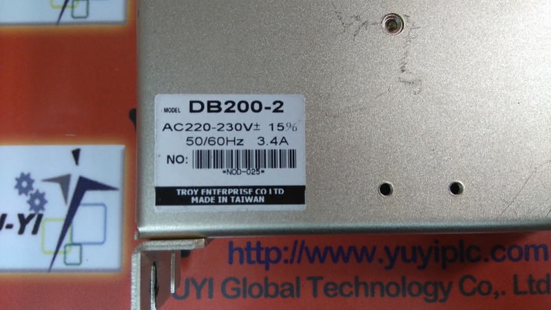 TROY Brushless Dc Motor Driver DB200-2 - PLC DCS SERVO Control MOTOR ...