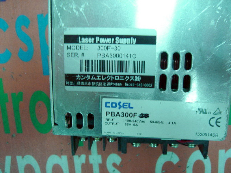 COSEL PBA300F-36 - 裕益科技自動化設備可程式編碼器PLC分散式控制系統DCS