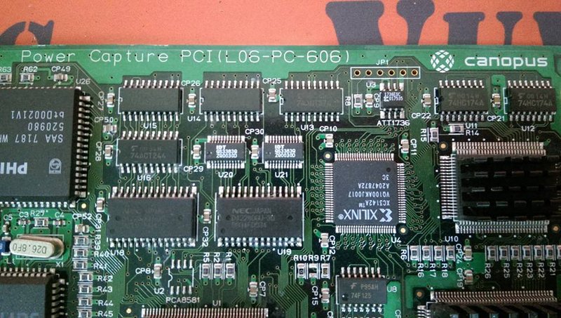 CANOPUS POWER CAPTURE BOARD PCI(L06-PC-606) - PLC DCS SERVO Control ...
