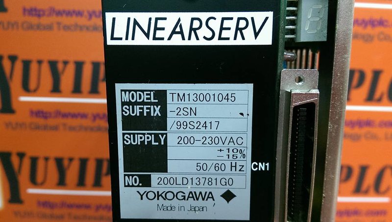 YOKOGAWA TM13001045-2SN-99S2417 - 裕益科技自動化設備可程式編碼器PLC分散式控制系統DCS