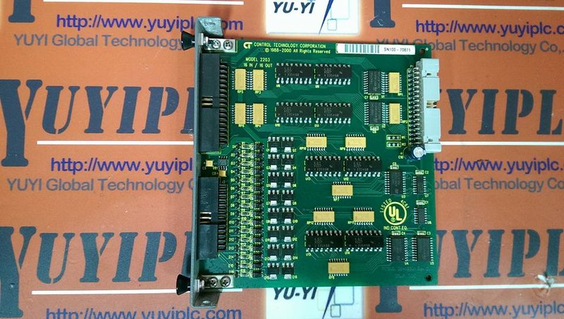 CONTROL TECHNOLOGY MODEL 2203 16 I/O MODULE CARD - 裕益科技自動化設備可程式編碼器PLC分散 ...