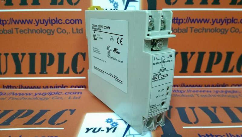 OMRON POWER SUPPLY S8VS-03024 - 裕益科技自動化設備可程式編碼器PLC分散式控制系統DCS