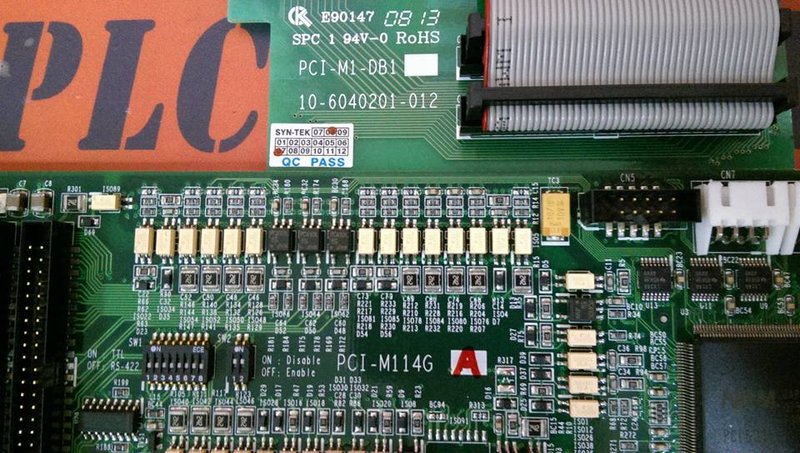 SYN-TEK PCI-M114G 4-AXIS MOTION CONTROCARD W/PCI-M1-DB1 - 裕益科技自動化設備可程式 ...