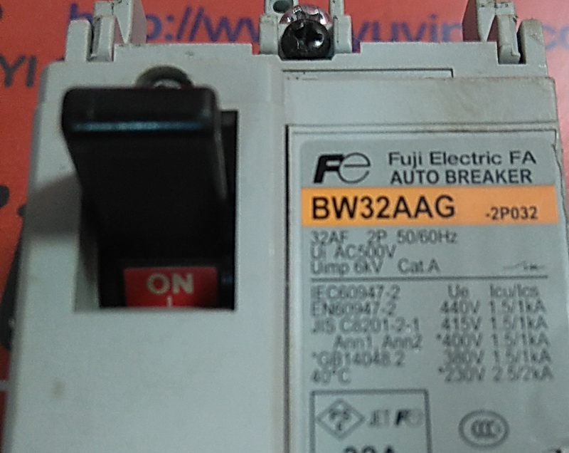 FUJI AUTO BREAKER BW32AAG - PLC DCS SERVO Control MOTOR POWER SUPPLY ...