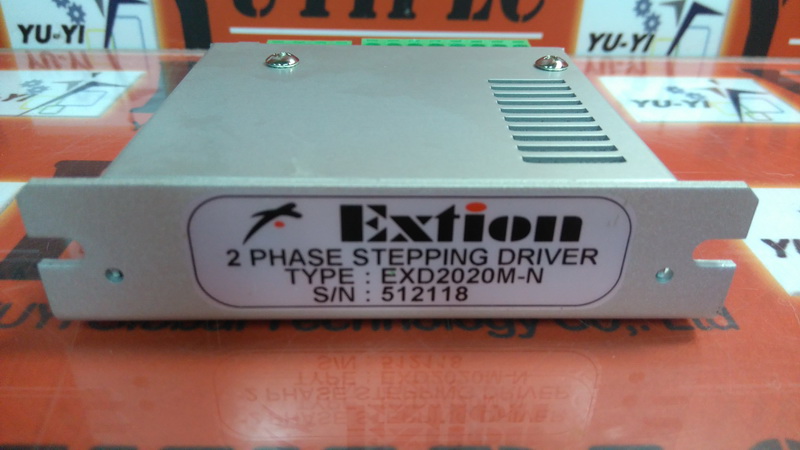 EXTION 2PHASE STEPPING DRIVER EXD2020M-N - 裕益科技自動化設備可程式編碼器PLC分散式控制系統DCS