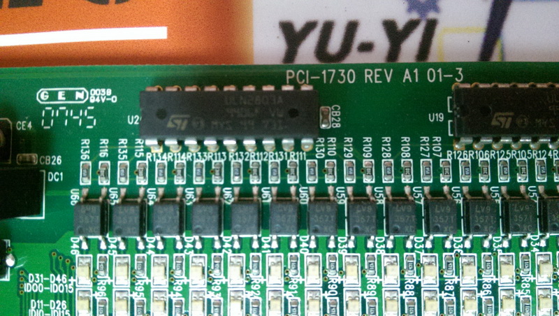 ADVANTECH PC-1730 SIMULTANEOUS 4-CH ANALOG INPUT CARD - PLC DCS SERVO ...