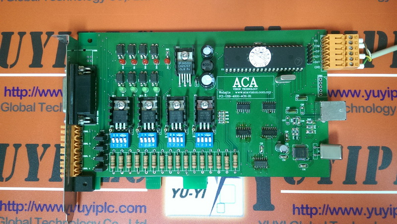 ACA VISION PCI-USB-4000-4CH-R1 BOARD - PLC DCS SERVO Control MOTOR ...