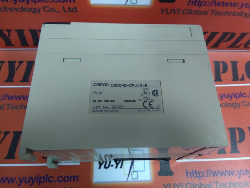 OMRON C200HG-CPU43-E - 裕益科技自動化設備可程式編碼器PLC分散式控制系統DCS